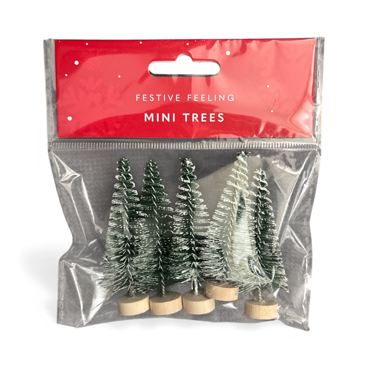 EmskisWorld. 5 x Mini Artificial Christmas Trees Realistic Tabletop ...